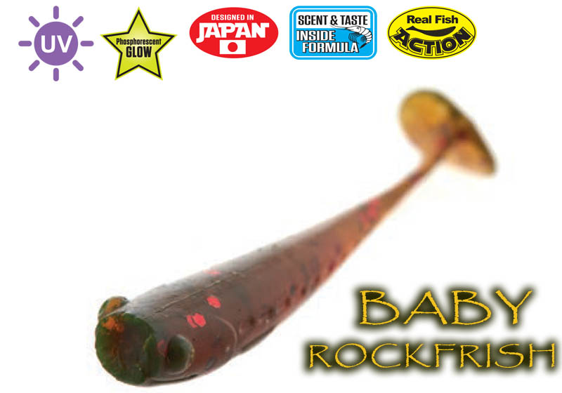 Ψαράκια σιλικόνης: Lucky John BABY ROCKFISH 1.4" / 3,5cm