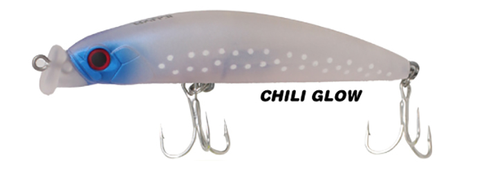 Ψαράκια σκληρά: KING MULLET 90F GREEN CHART UV GLOW